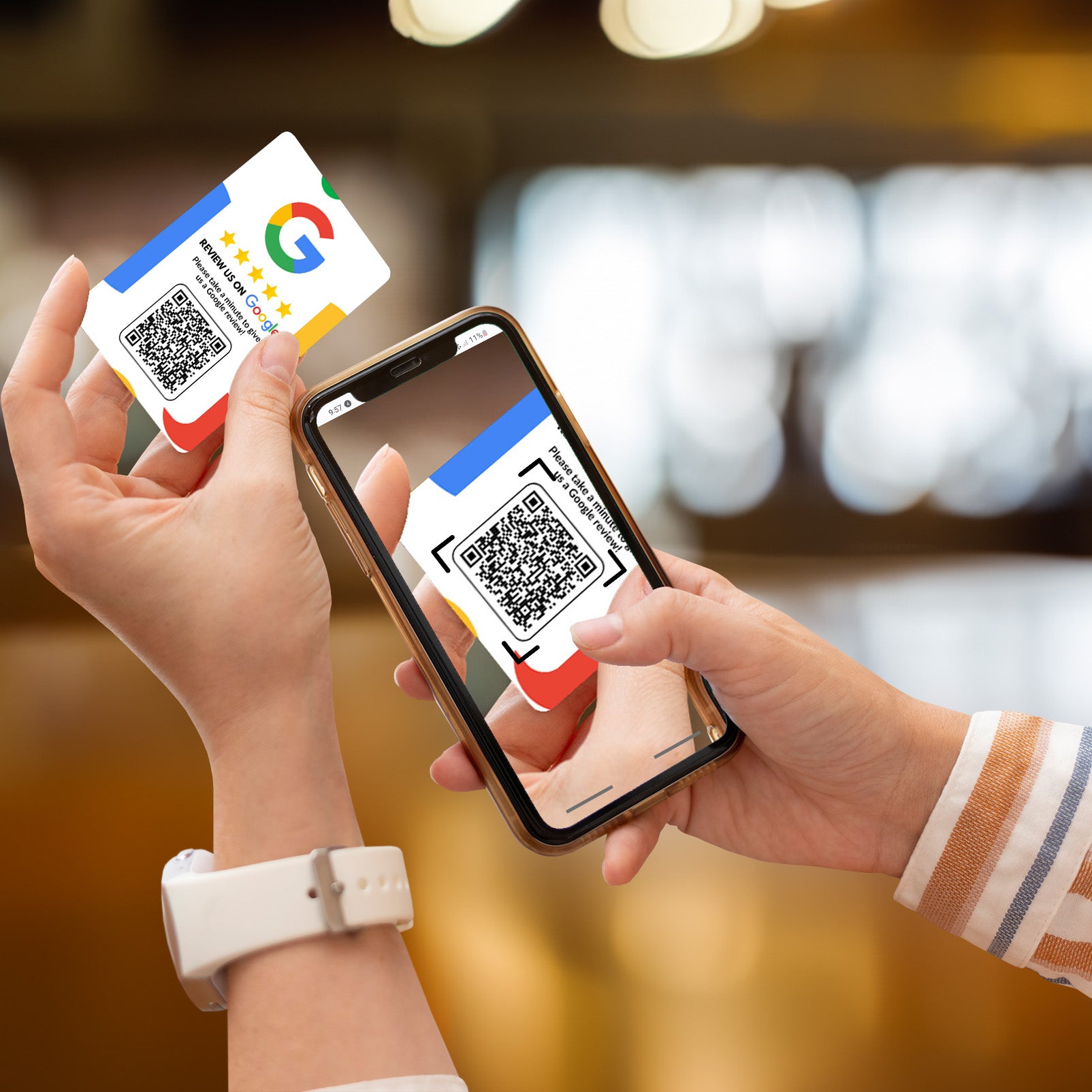 QR Code Paper Card – Moxi Cards